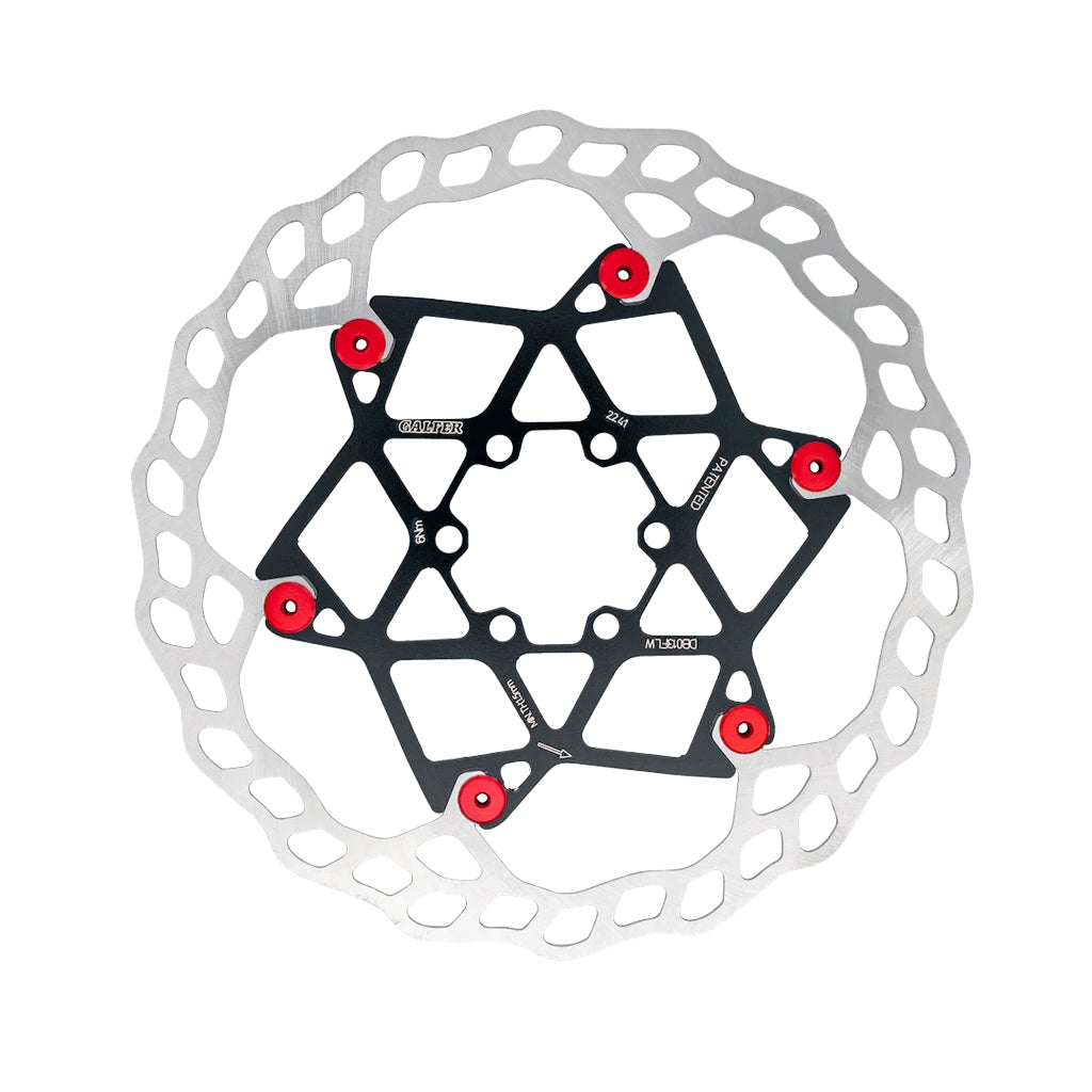 Galfer Front or Rear 6-Bolt Rotor – Floating Disc Wave – Steed Cycles