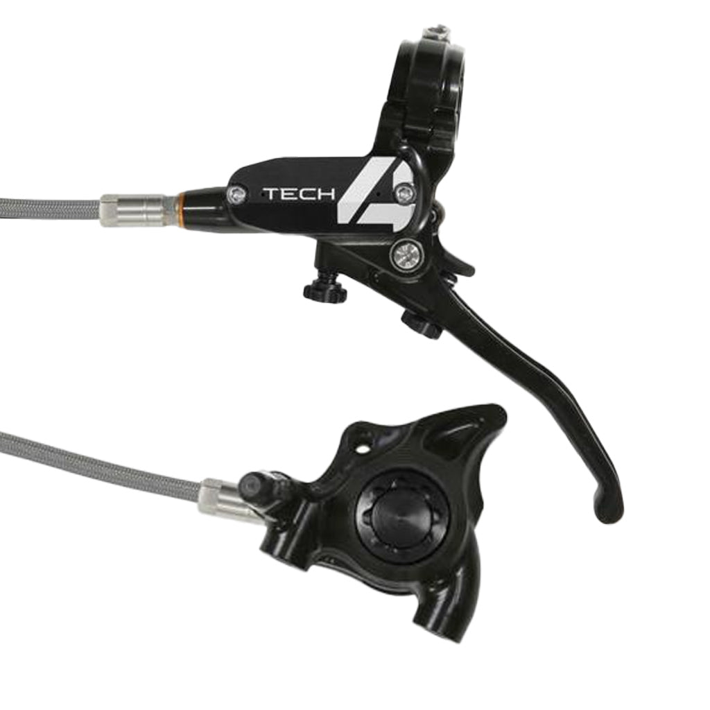 Hope Tech 4 X2 Braided Flat Mount Disc Brake (No Rotor) – Steed Cycles