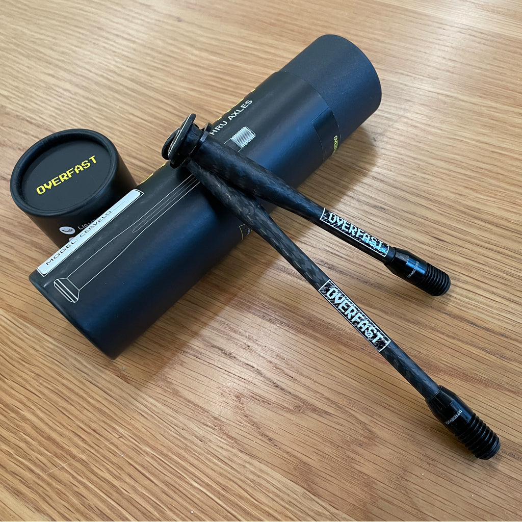 Overfast Ultralight Thru Axles – Steed Cycles