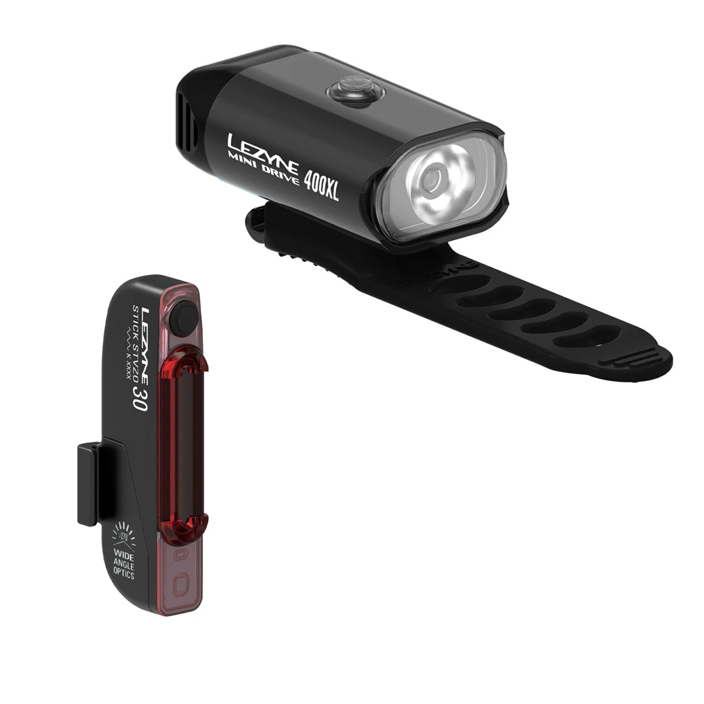 Lezyne Mini Drive 400 / Stick Drive LED Front/Rear Light – Steed Cycles